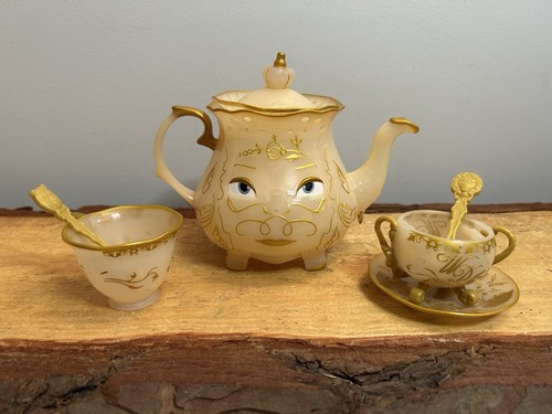 Disney,Beauty & The Beast Enchanted Tea Set. Mrs. Potts Eyes Move. “As ...