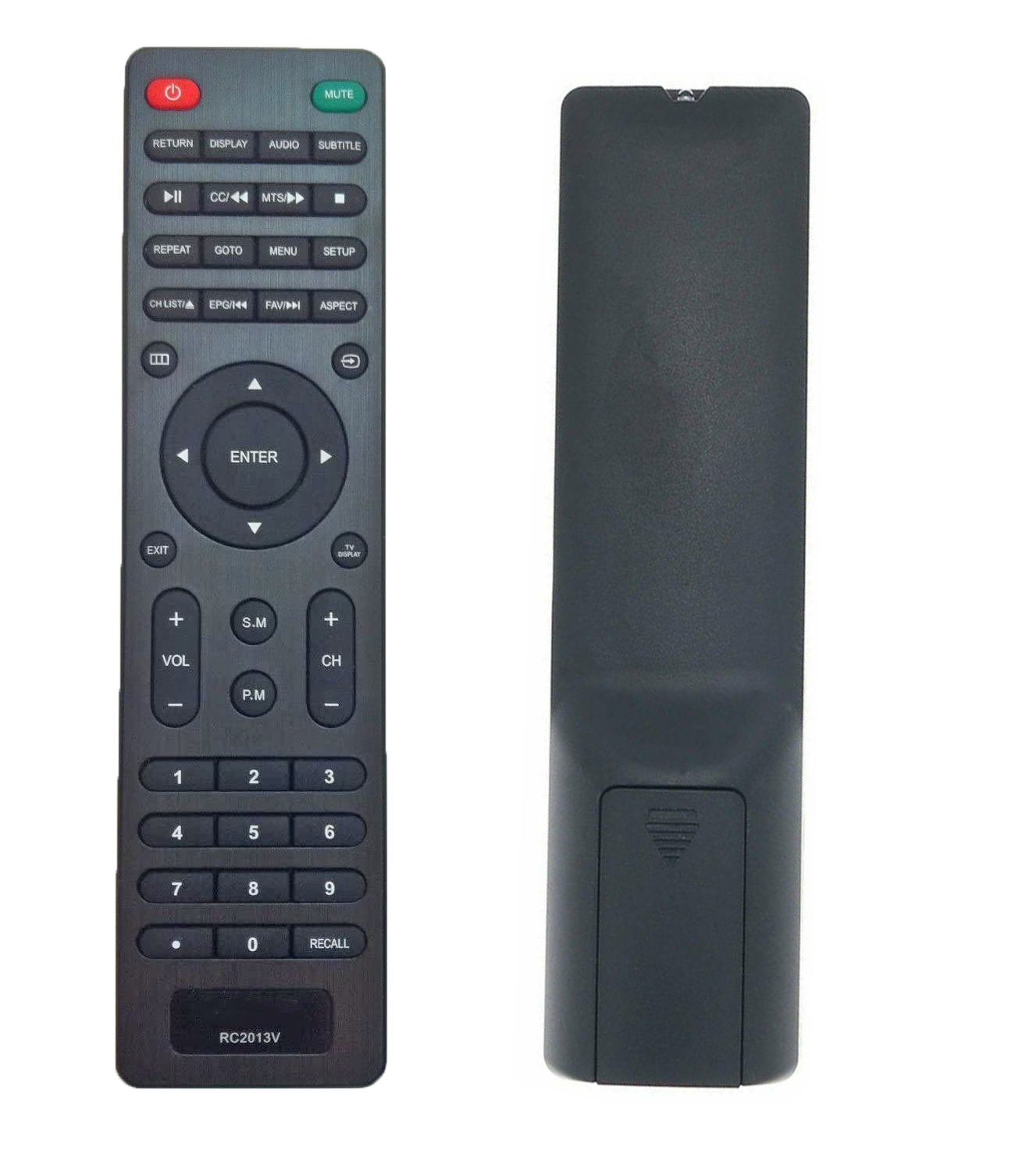 New Replace RC2013V For Viore TV Remote Control LED19VH55D LED26VF55D ...