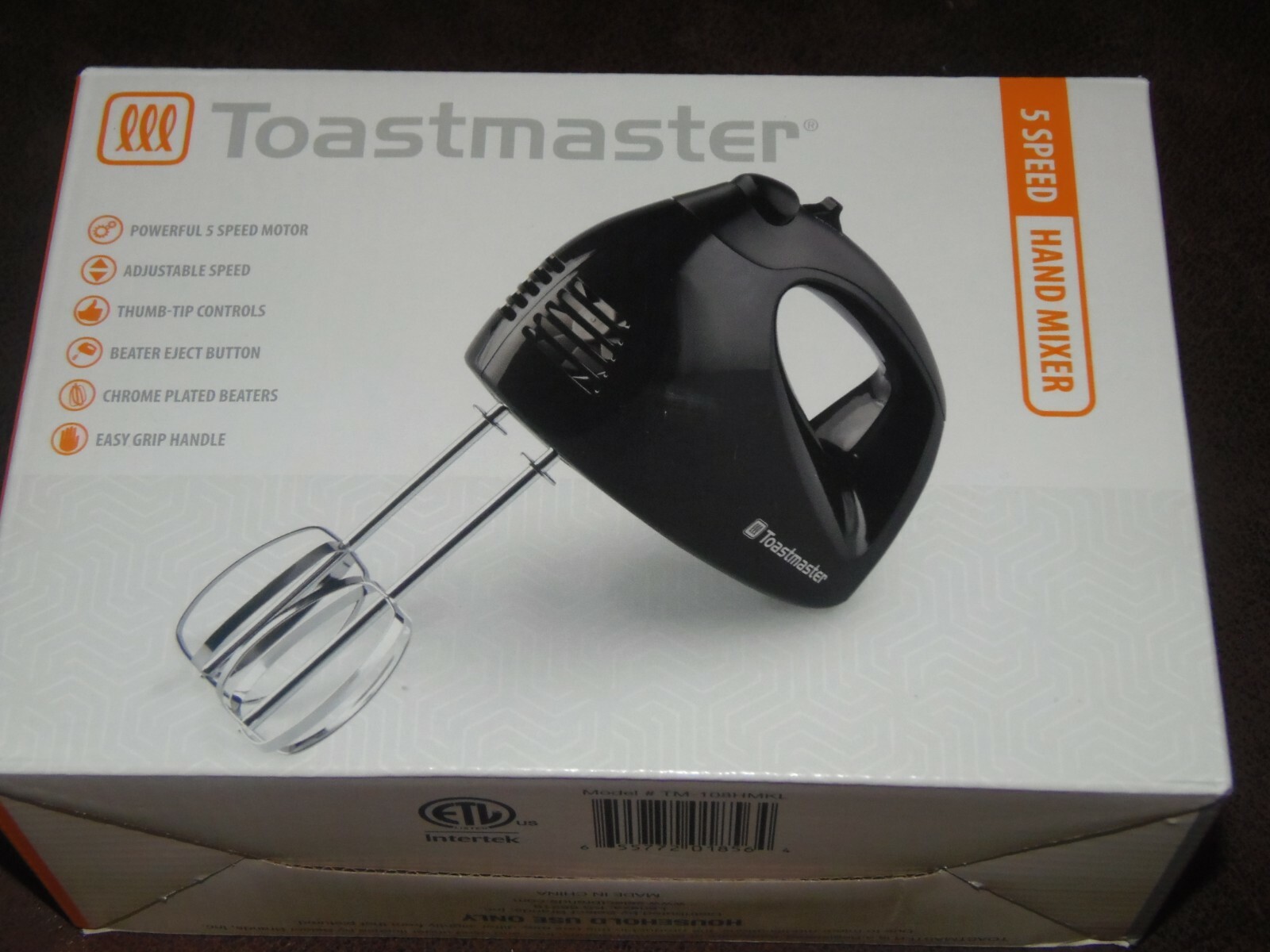 Brand New Toastmaster, 5 SPEED HAND MIXER. UPC removed (R-7-20) | eBay