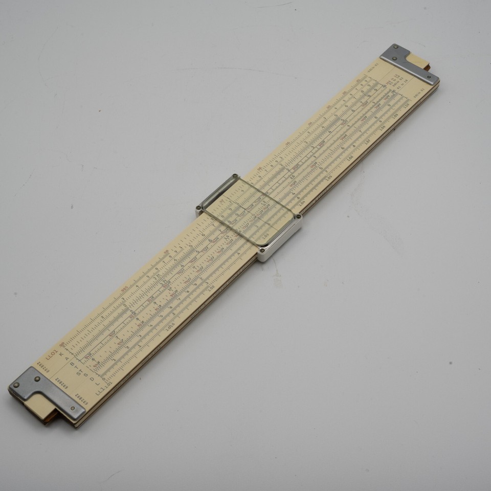 Keuffel & Esser K&E Log Log Duplex Decitrig Slide Rule with Case N4081 ...