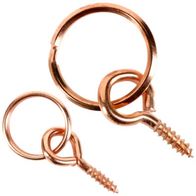 PICTURE HANGING RING SCREWS Photo Canvas Hanger Mounting Large/Small | eBay