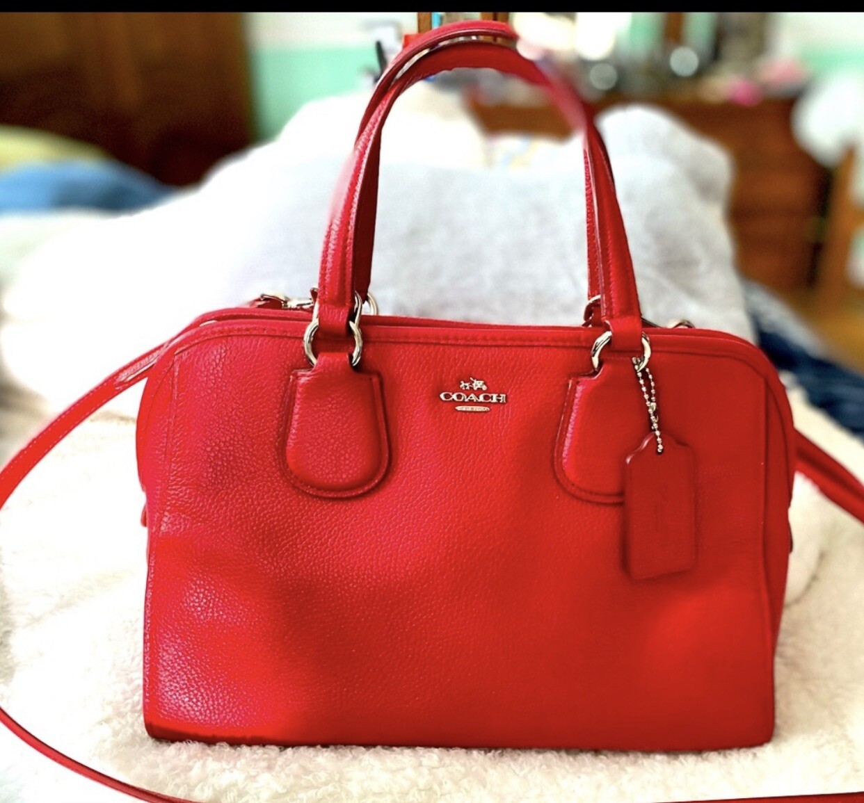 Coach Red Purse | eBay
