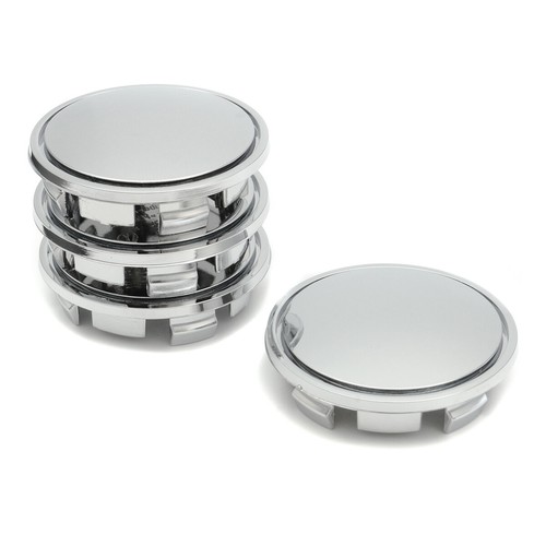 4Pcs Universal Car Silver Auto Car Wheel Hub Center Caps Cover 65MM | eBay