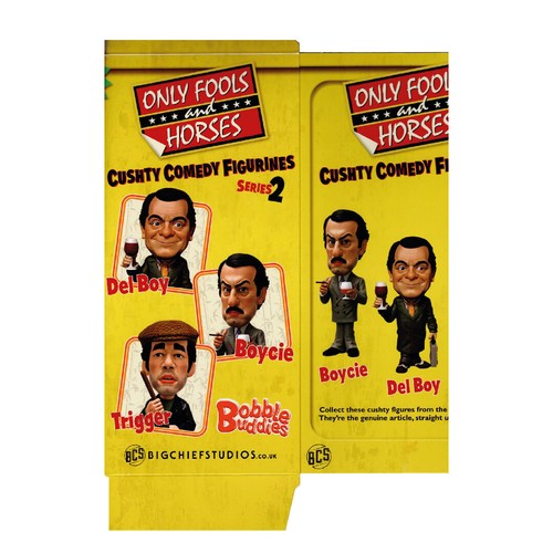 Only Fools and Horses Bobble Head Figures Set of 3 - Del Boy, Trigger ...