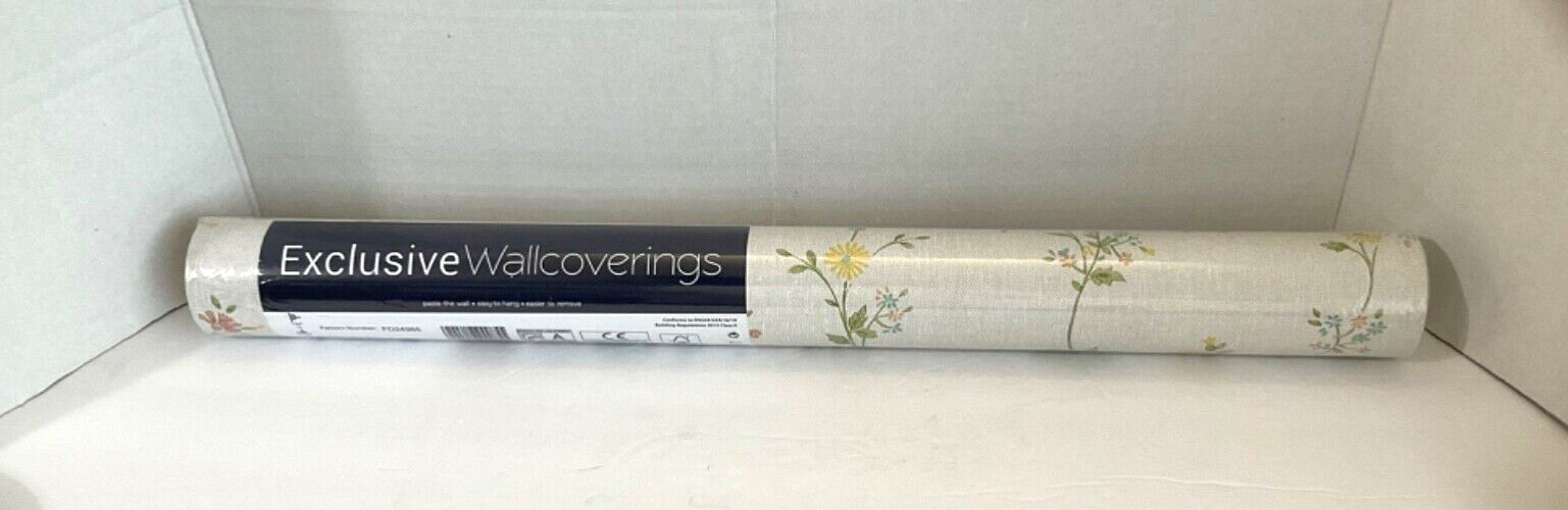 Exclusive Wallcoverings Pattern FD24985 Wallpaper 20 1/2” X 11 Yards ...