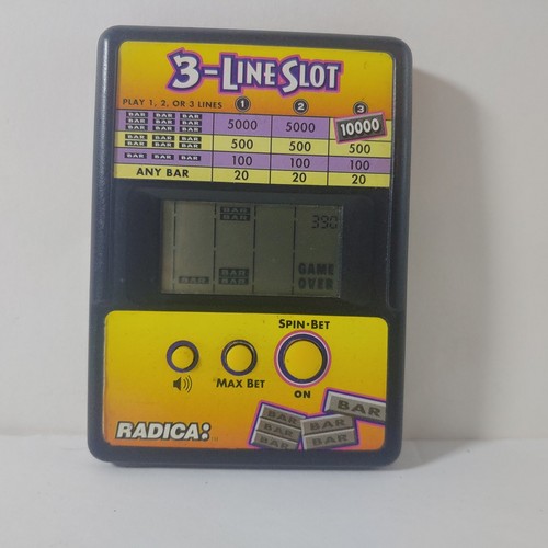 Radica 3-Line Slot Machine Handheld Digital Game - Vintage | eBay