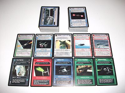 Star Wars CCG Complete Common/Uncommon/Fixed Set Special Edition ...