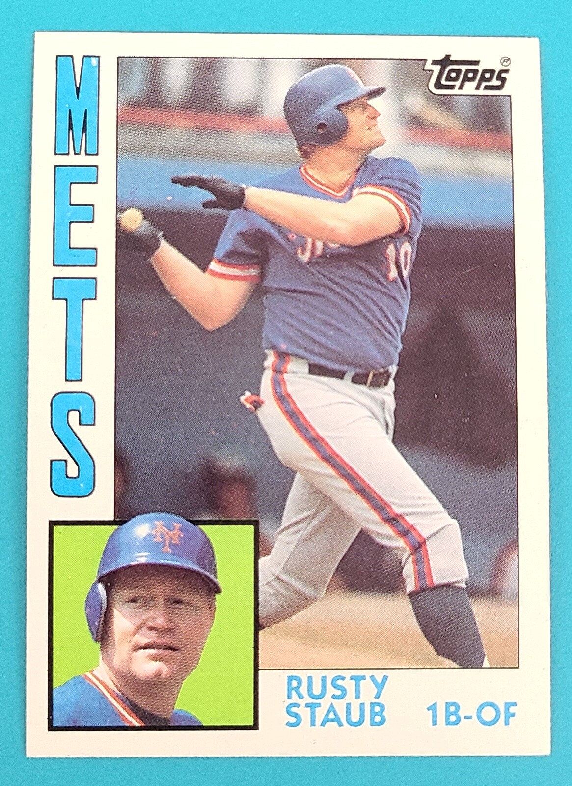 1984 Topps #430 Rusty Staub New York Mets Baseball Card Z3 | eBay