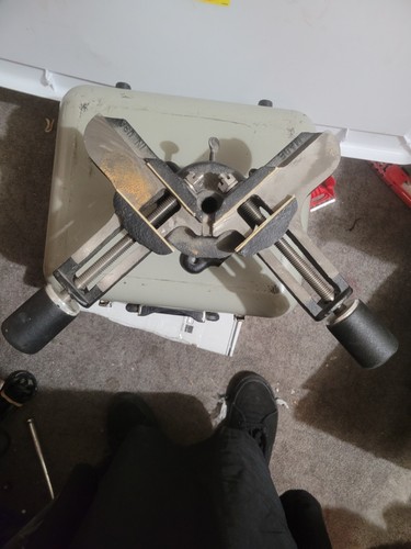 Vintage Miter Vise 90 Degree Angled Picture Framing Vise Clamp 4" Cast ...