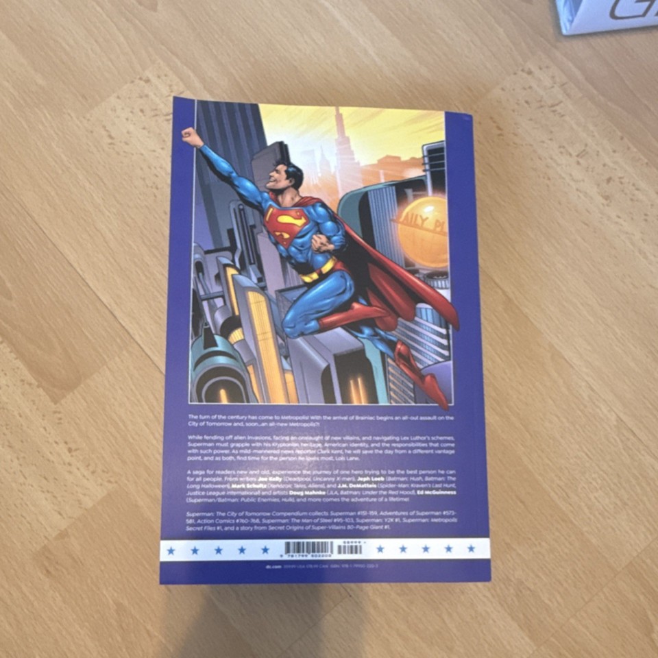 DC Comics Superman City of Tomorrow Compendium Graphic Novel Kelly Loeb ...