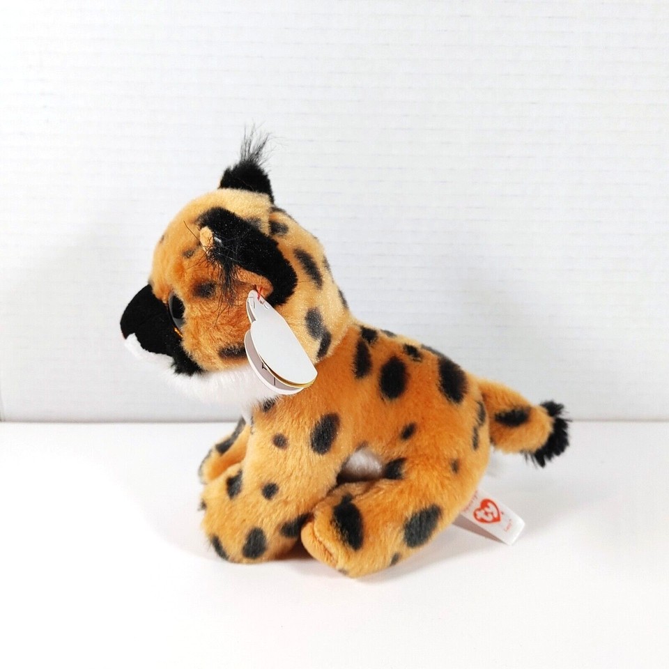 Ty Beanie Baby Larry the Lynx Stuffed Plush Toy with Hangtag | eBay UK