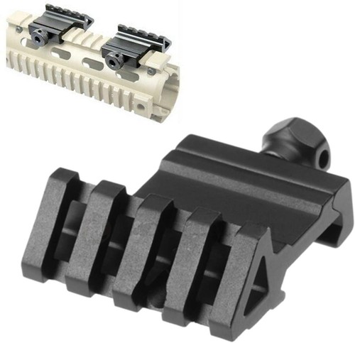 2 PC 45 Degree Offset Picatinny /Weaver Rail Mount Offset Side Rail for ...