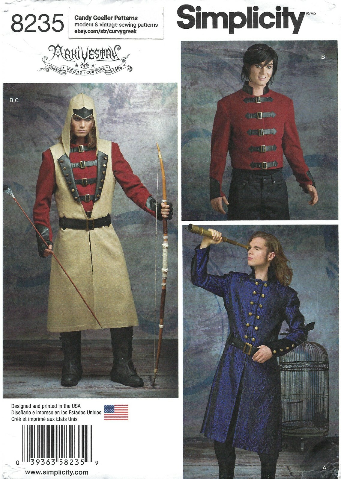 Simplicity Mens Costume Patterns