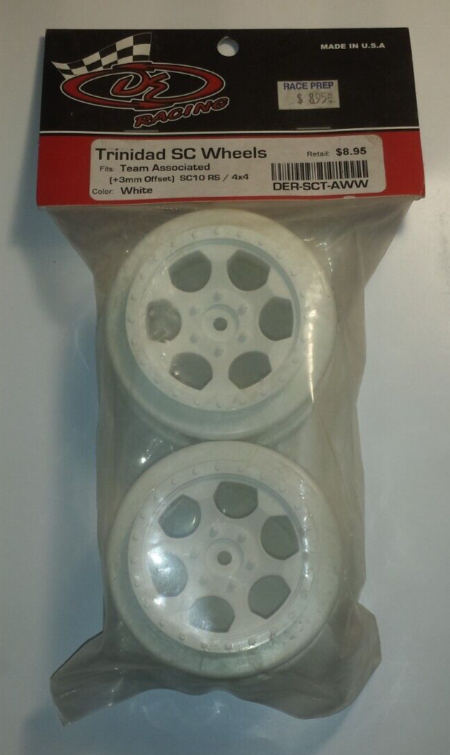 DE Racing Trinidad SC Wheels (White) (2) - DER-SCT-AWW | eBay