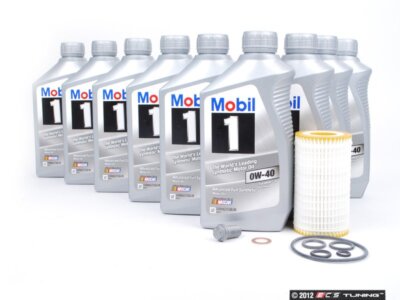 Genuine Mercedes Benz - Engine Oil Service Kit - With 0W-40 Engine Oil ...