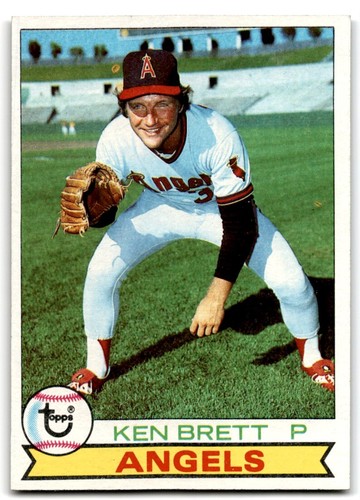 1979 Topps Ken Brett . California Angels #557 | eBay
