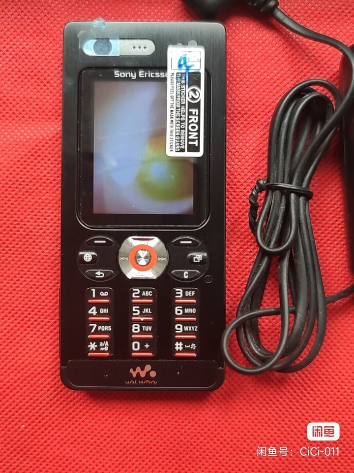 Sony Ericsson W880 W880i Walkman Orange & Black Basic Classic Mobile ...