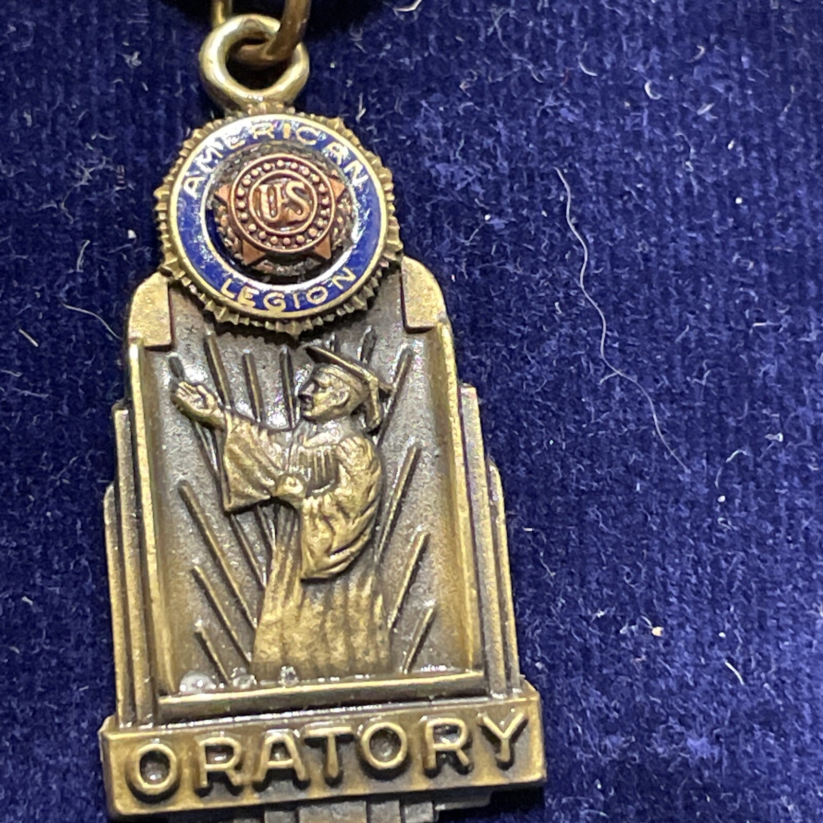 Vintage American Legion Oratory Medal, Original Box, Circa 1932 | eBay
