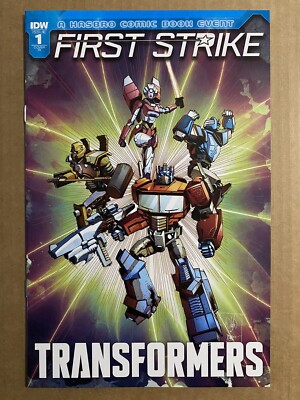 Transformers First Strike #1 Retailer Incentive Variant IDW Comic Book ...