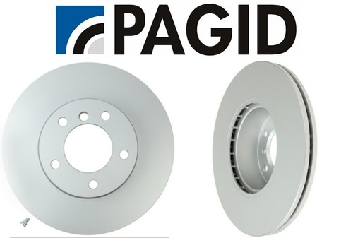 PAGID Ant-Corrosion Coated Fr Brake Disc SET BMW OE # 34116792219 see ...