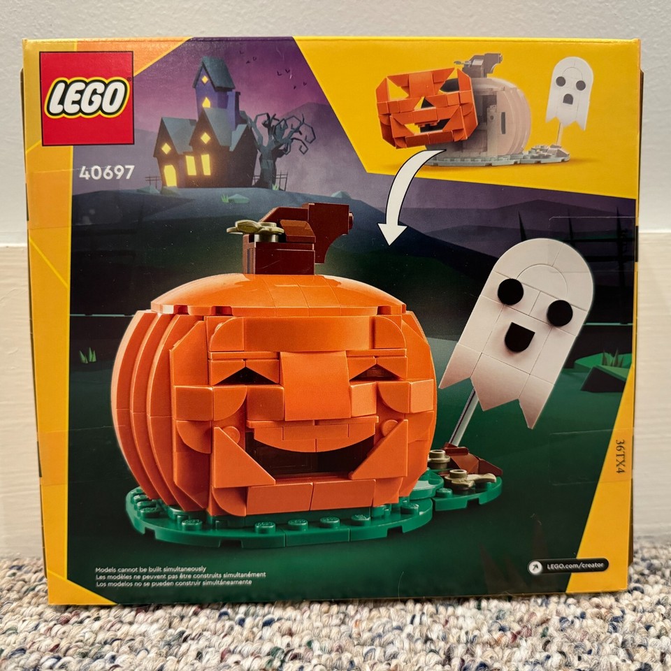 LEGO 40697 Creator Halloween Pumpkin GWP LIGHT UP BRAND NEW SEALED | eBay