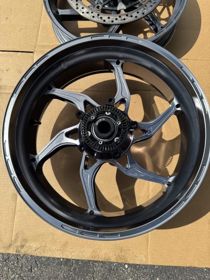 2017 - 2024 SUZUKI GSXR 1000 R Core Moto WHEEL SET FRONT REAR RIMS | eBay