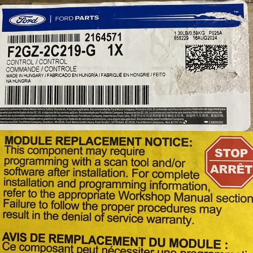 Ford ABS Control Module F2GZ-2C219-G New OEM | eBay