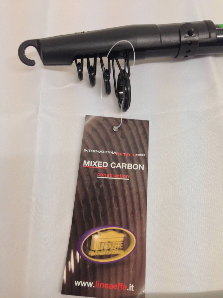 New Lineaeffe Carbon Telescopic Fishing Rod 2.4m 8ft Oxygen Rod | eBay UK