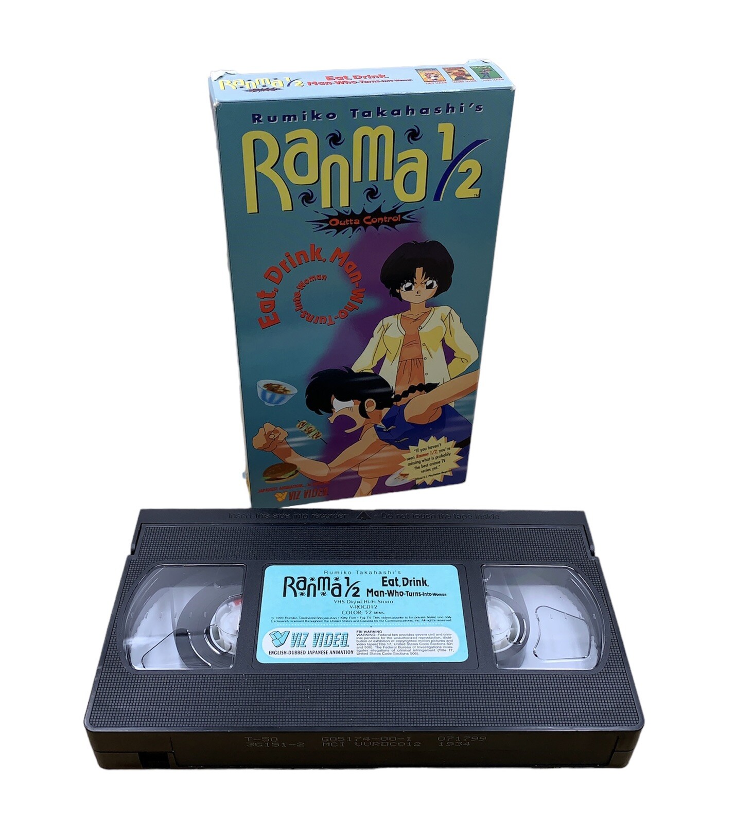 Ranma 1/2 Outta Control Vol. 12 - Eat, Drink, Man-Who-Turns-Into-Woman ...