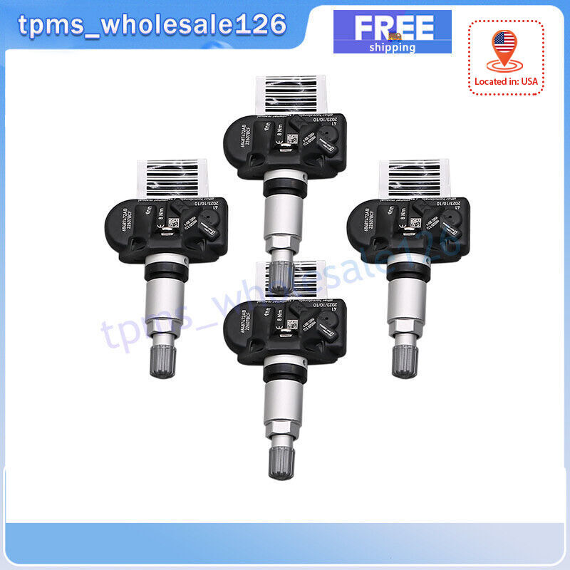 4PCS TPMS Tire Pressure Sensors 68487472AB For 2019-2021 Dodge ...