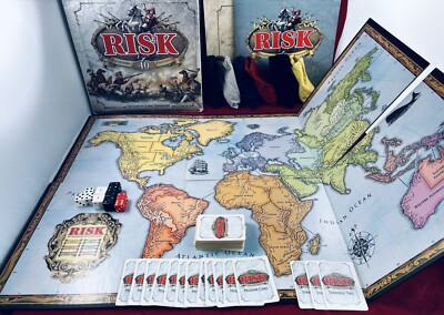 HASBRO RISK 40th ANNIVERSARY COLLECTOR’S EDITION BOARD GAME -4 INFANTRY ...
