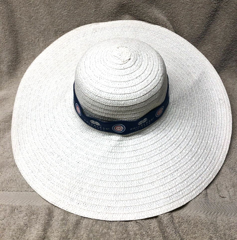 CUBS FLOPPY HAT cap mlb baseball Chicago womens ladies sga white ...