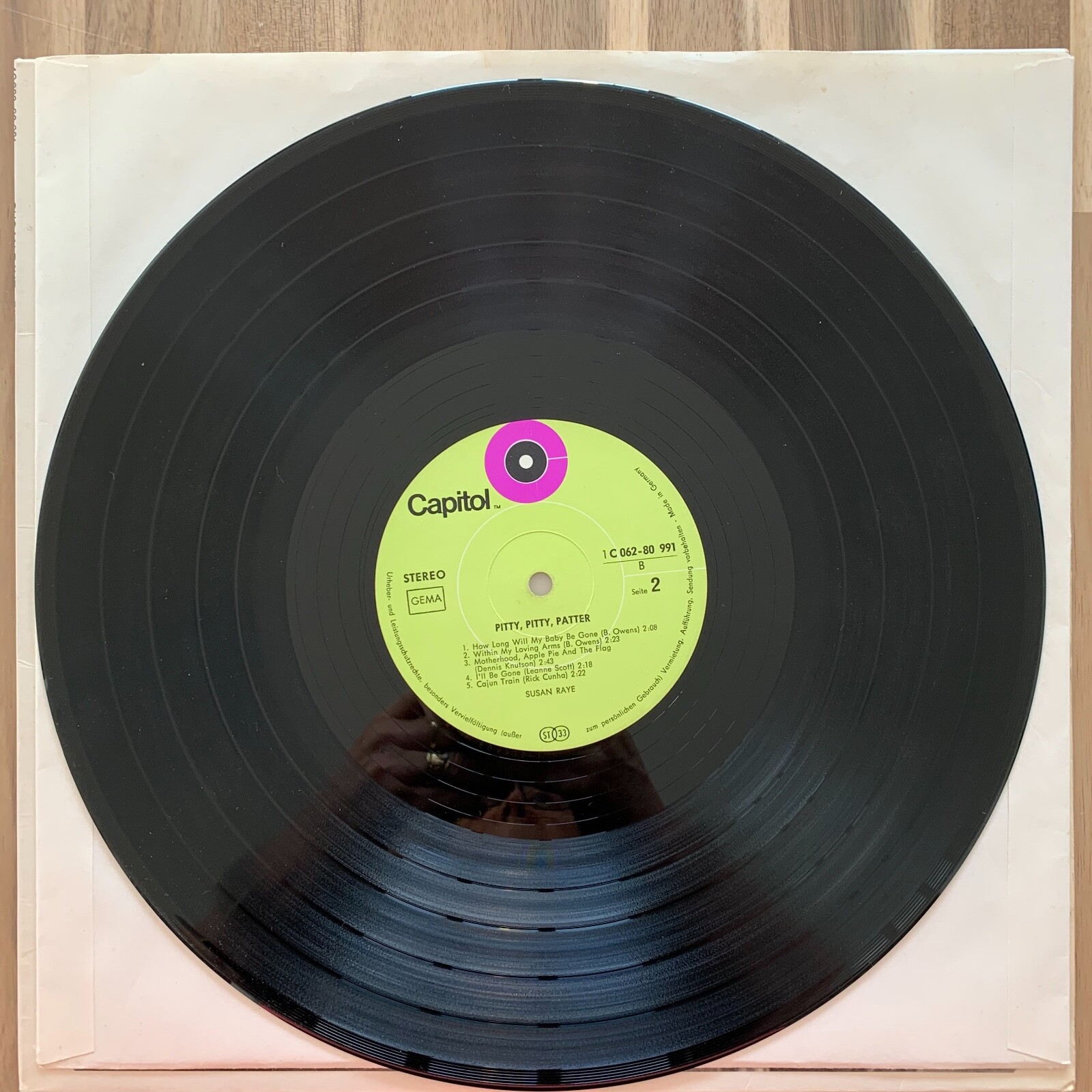 Susan Raye - Pitty, Pitty, Patter - Vinyl LP - Very Good (VG/VG ...