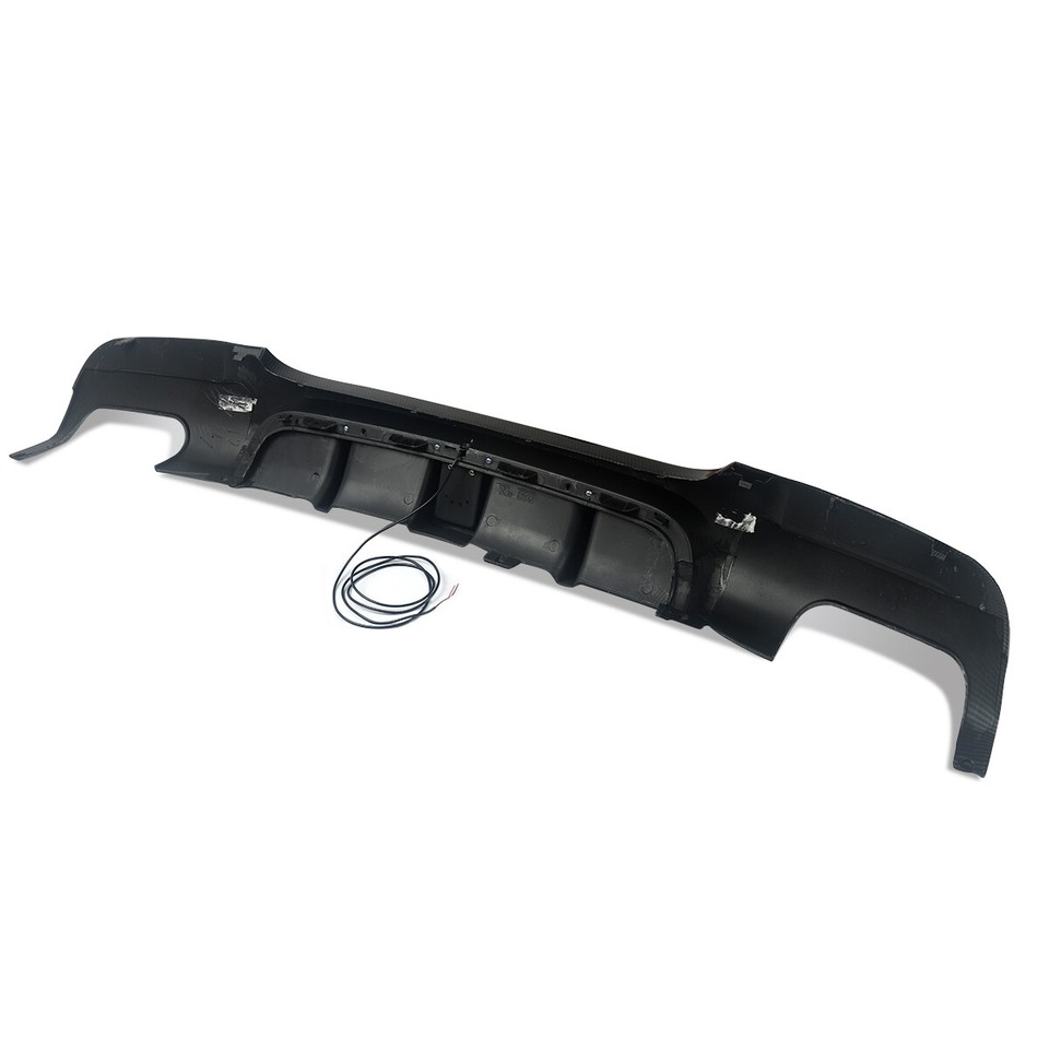 For BMW E90 325i 335i M Sport 2005-2012 F1 Style Rear Diffuser Carbon ...