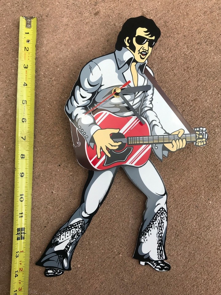 Elvis Pendulum Clock / Elvis Presley Clocks Decor / Music Room Party ...