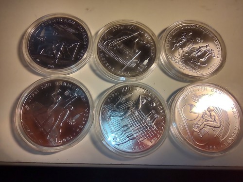 RARE: 1980 Russian Olympic Silver Proof Coin Set | eBay