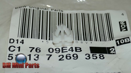 BMW Clip for Side Protective Strip 51137269358 | eBay