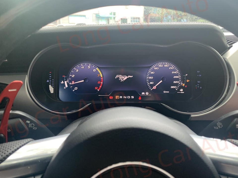 12.3" Cockpit Digital Cluster Dash LCD Screen Gauge for Ford Mustang ...