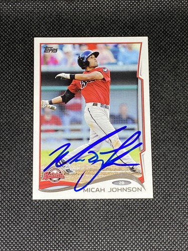 Micah Johnson Birmingham Barons 2014 Topps Pro Debut Signed Auto Card ...
