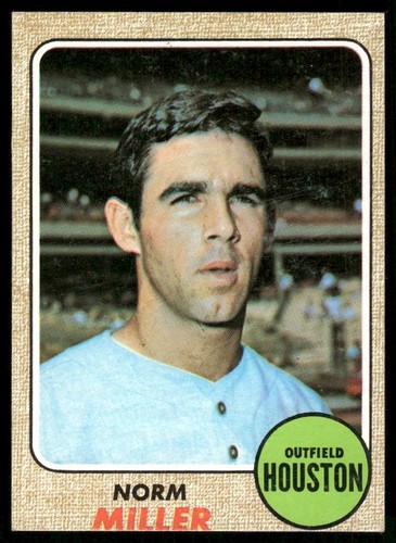 1968 Topps #161 Norm Miller | eBay