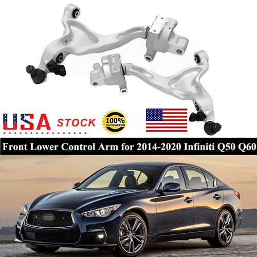 Front Driver Left Passenger Right Lower Control Arm For Infiniti Q60 ...