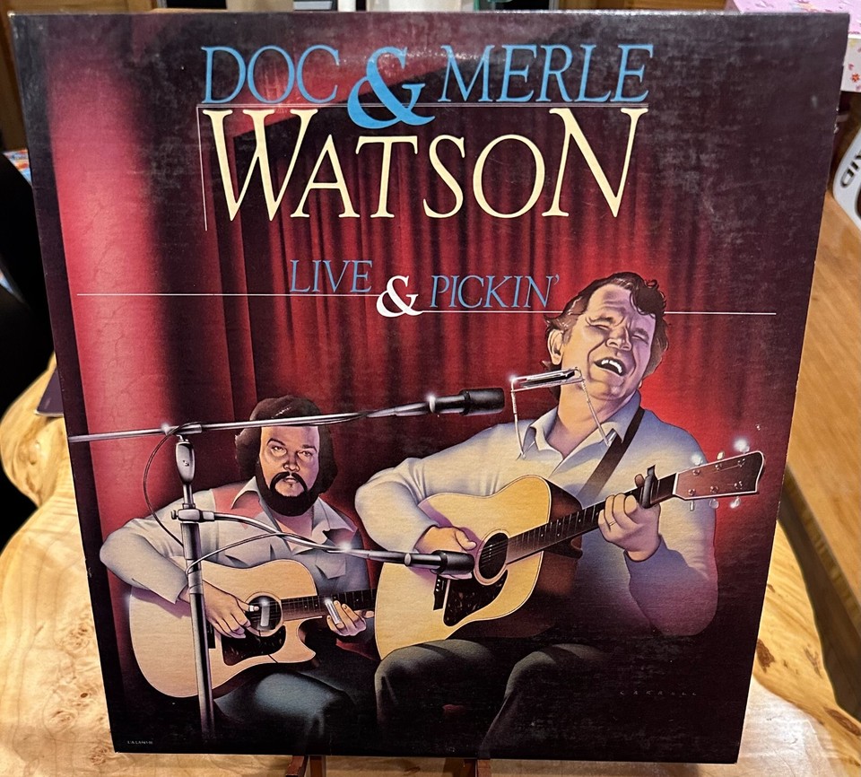 Doc & Merle Watson LP 12 Vinyl Record MORE ADDED! Folk Bluegrass RARE ...