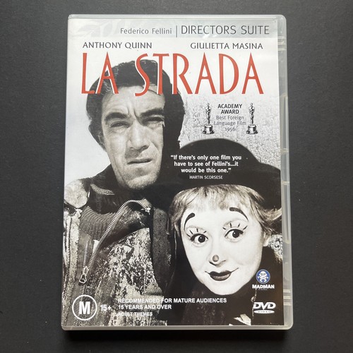 La Strada (DVD, 1954) Federico Fellini Directors Suite Classic Movie ...