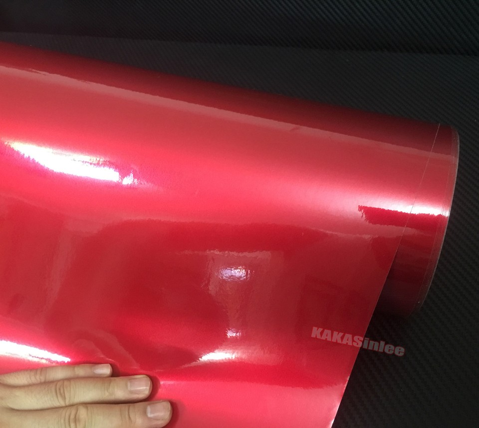 Stretchable Metallic Car Pearl Glossy Glitter Chrome Vinyl Wrap Paint ...