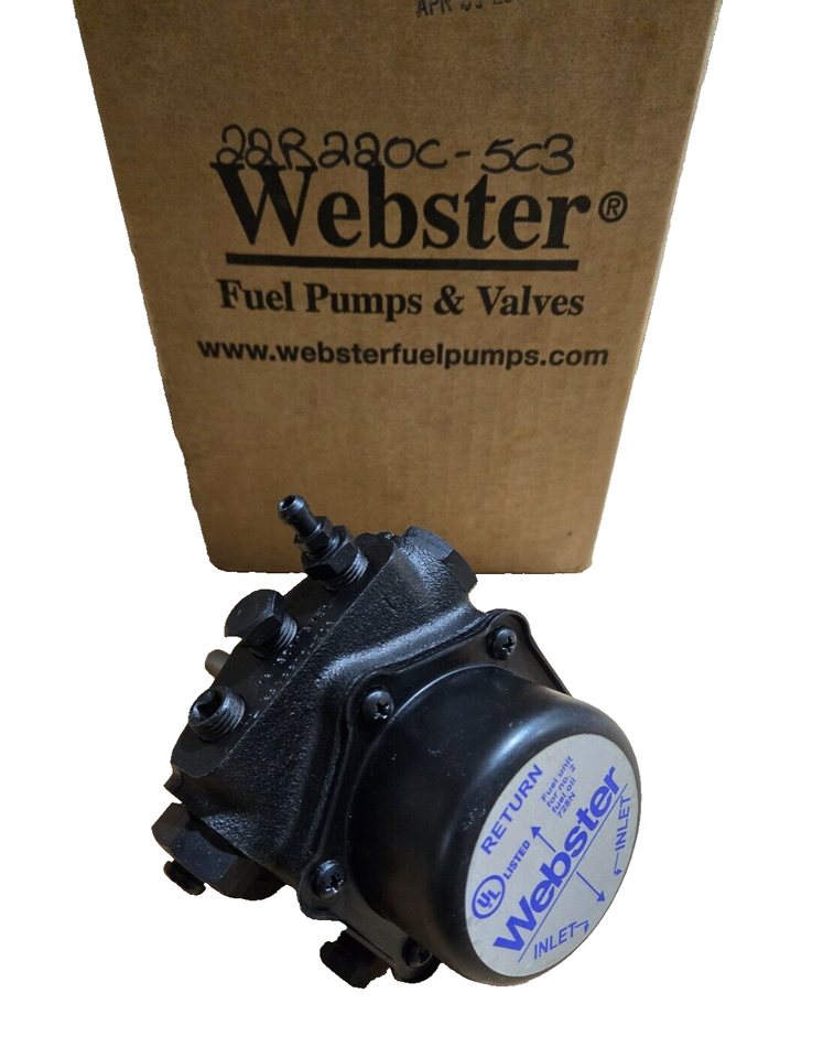 Webster 22R220C-5C3 R SERIES PUMP, TWO STAGE, 3450 SPEED RPM, CCW/L ...
