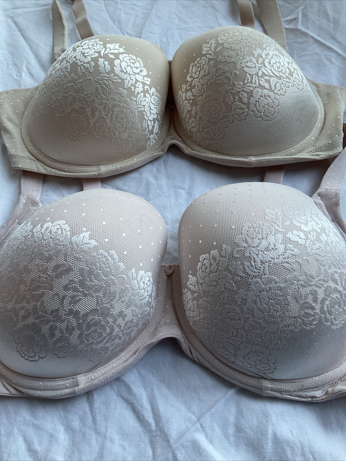 Pair Soma Stunning Support Underwire Bras Sz 40DDD - Gem