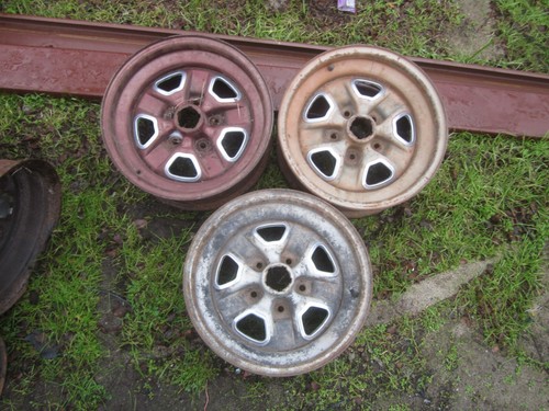 3 15x7 Oldsmobile Cutlass Rally Wheels OEM SET GM A BODY L@@K | eBay