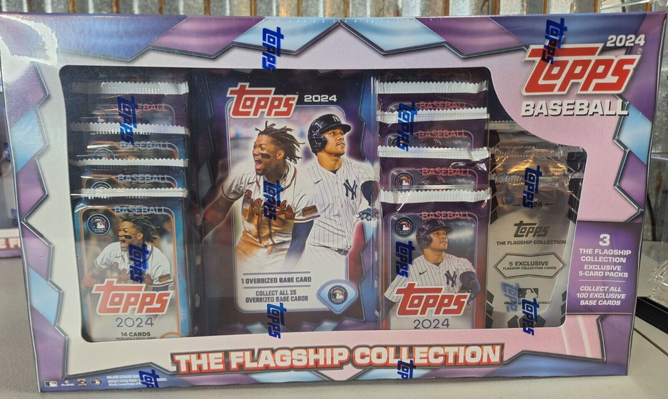 3 boxes 2024 Topps Baseball Flagship Collection Series 1 & 2 Costco ...