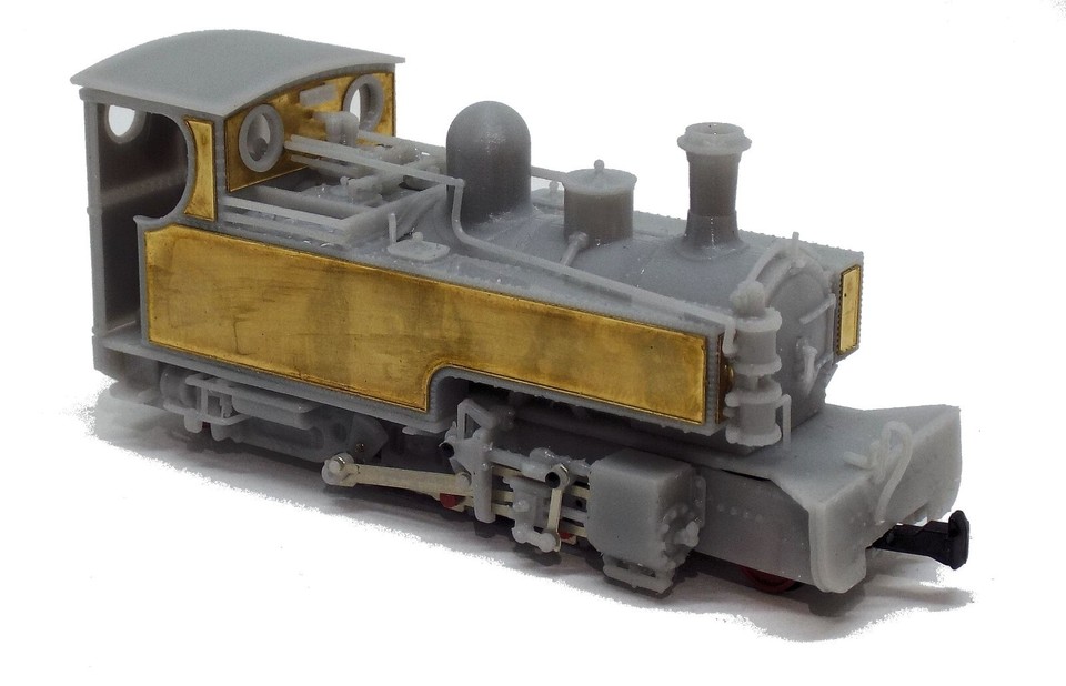 Fourdees WHR FR Locomotive Russell 009 / OO9 Scale Kit for Farish 08 ...