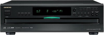 Onkyo DXC390 6 Disc CD Changer -Black *DXC390 751398005435 | eBay
